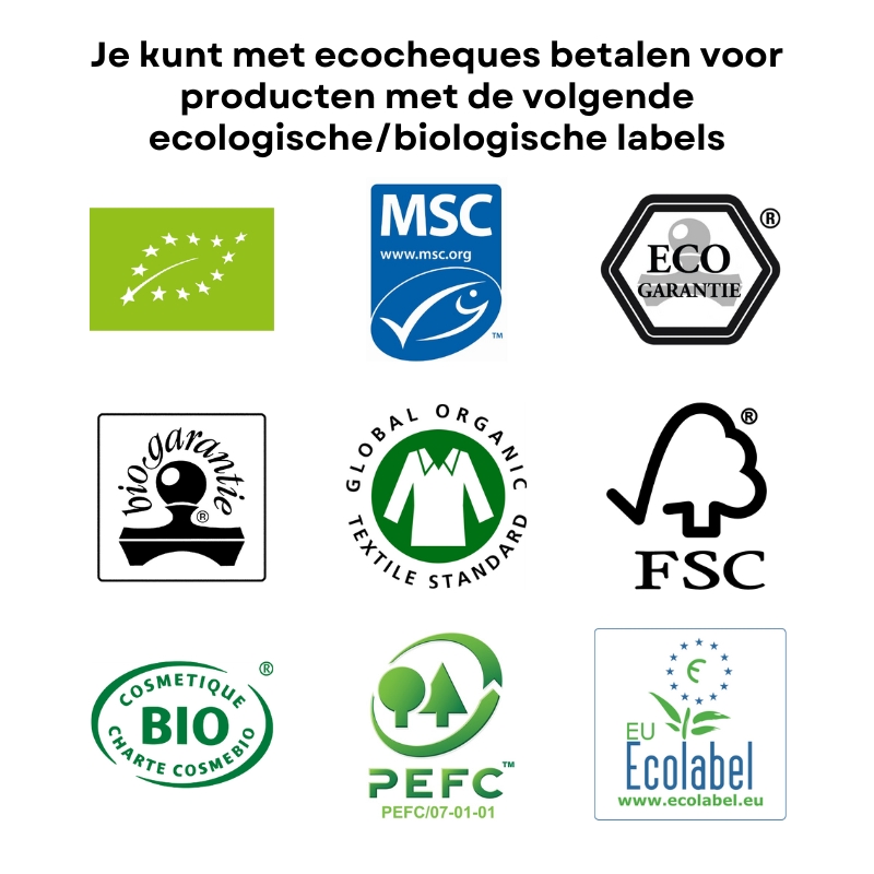 Ecocheques: wat kan je ermee kopen?