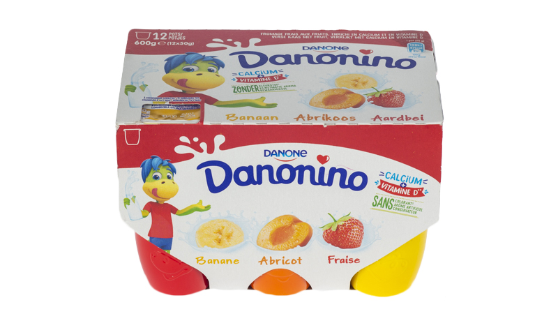 Danonino van Danone: eindelijk echt fruit!
