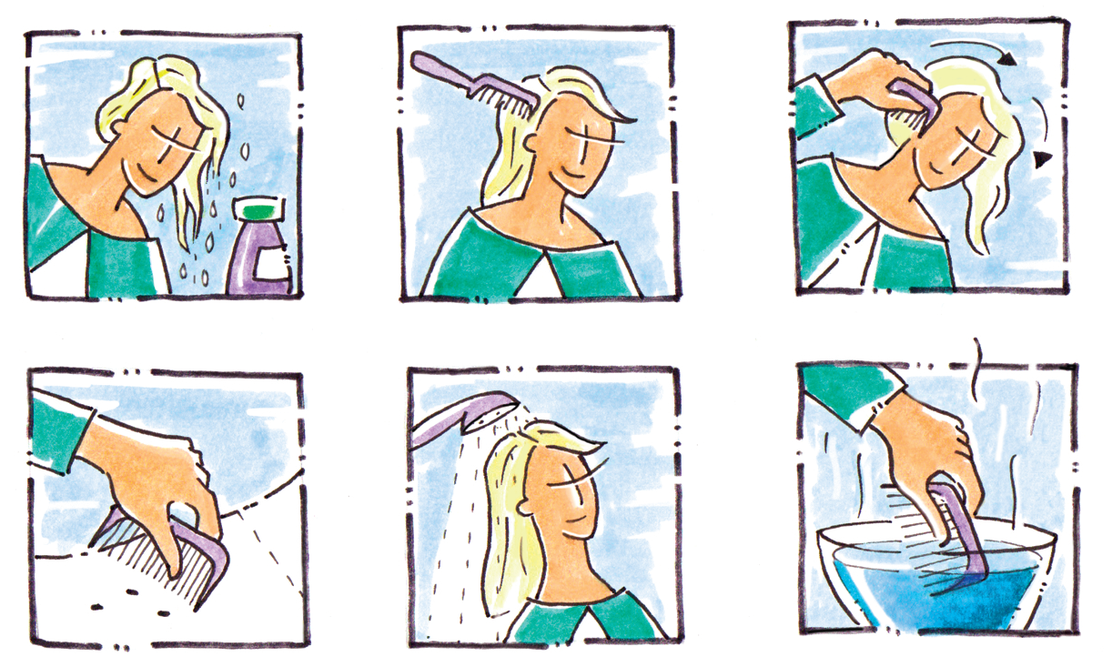 Wat is de beste manier om luizen te verwijderen?