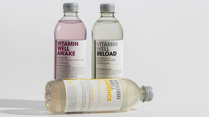 Water verrijkt met vitaminen en mineralen