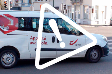 Opgelet, staking bij bpost!